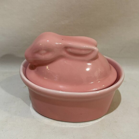Bia Cordon Bleu | Kitchen | Bia Pottery Pink Bunny Rabbit On Nest ...